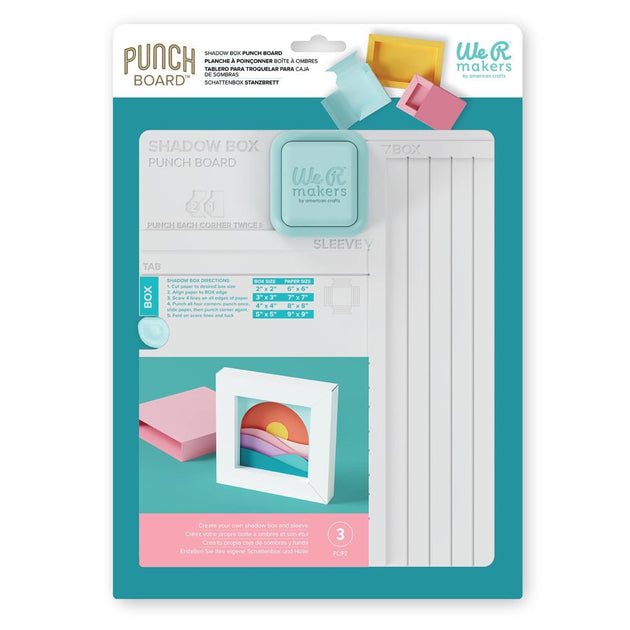We R Makers Punch Board Shadow Box – Scrapbook CITY
