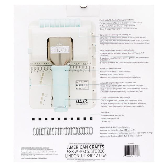 We R Mini Cinch Book Binding Bundle – Scrapbook CITY