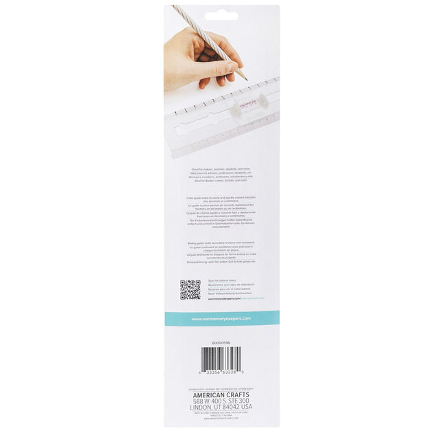 WR Color Cover Ruler 12" Conversion – Scrapbook CITY