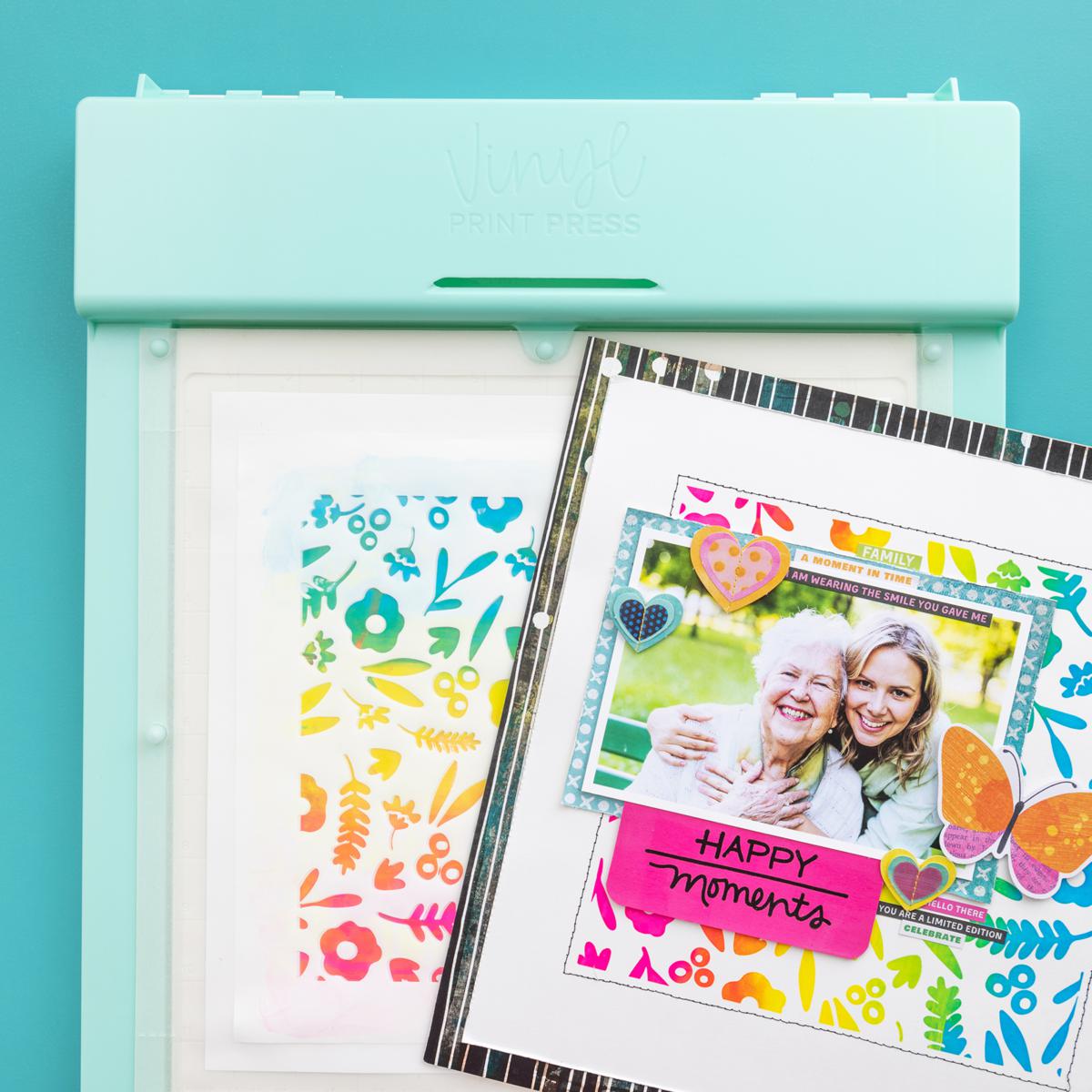 Kit We R Vinyl Print Press All In One (8 Piece) – Scrapbook CITY